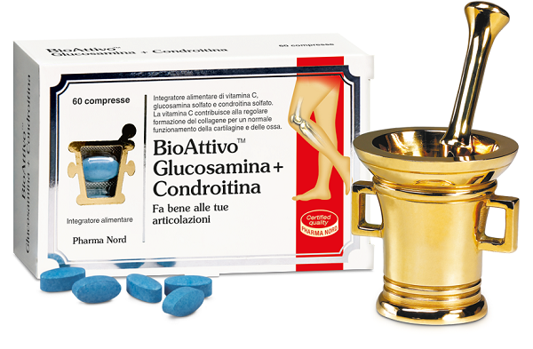 BIOATTIVO GLUCOSAMINA + CONDROITINA 60 COMPRESSE – Farmacia di Bettolle